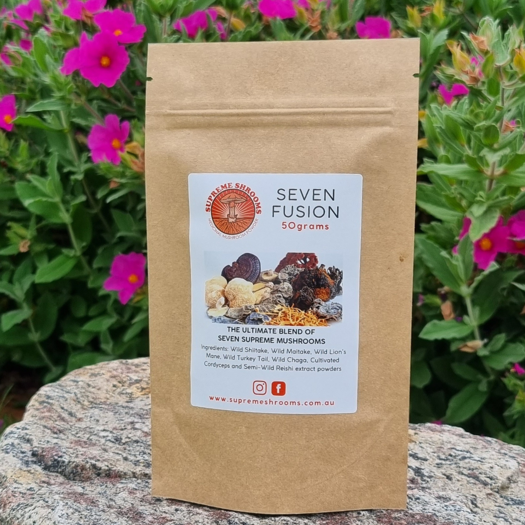 Seven Fusion Medicinal Mushroom Powder – Short Street Kitchen